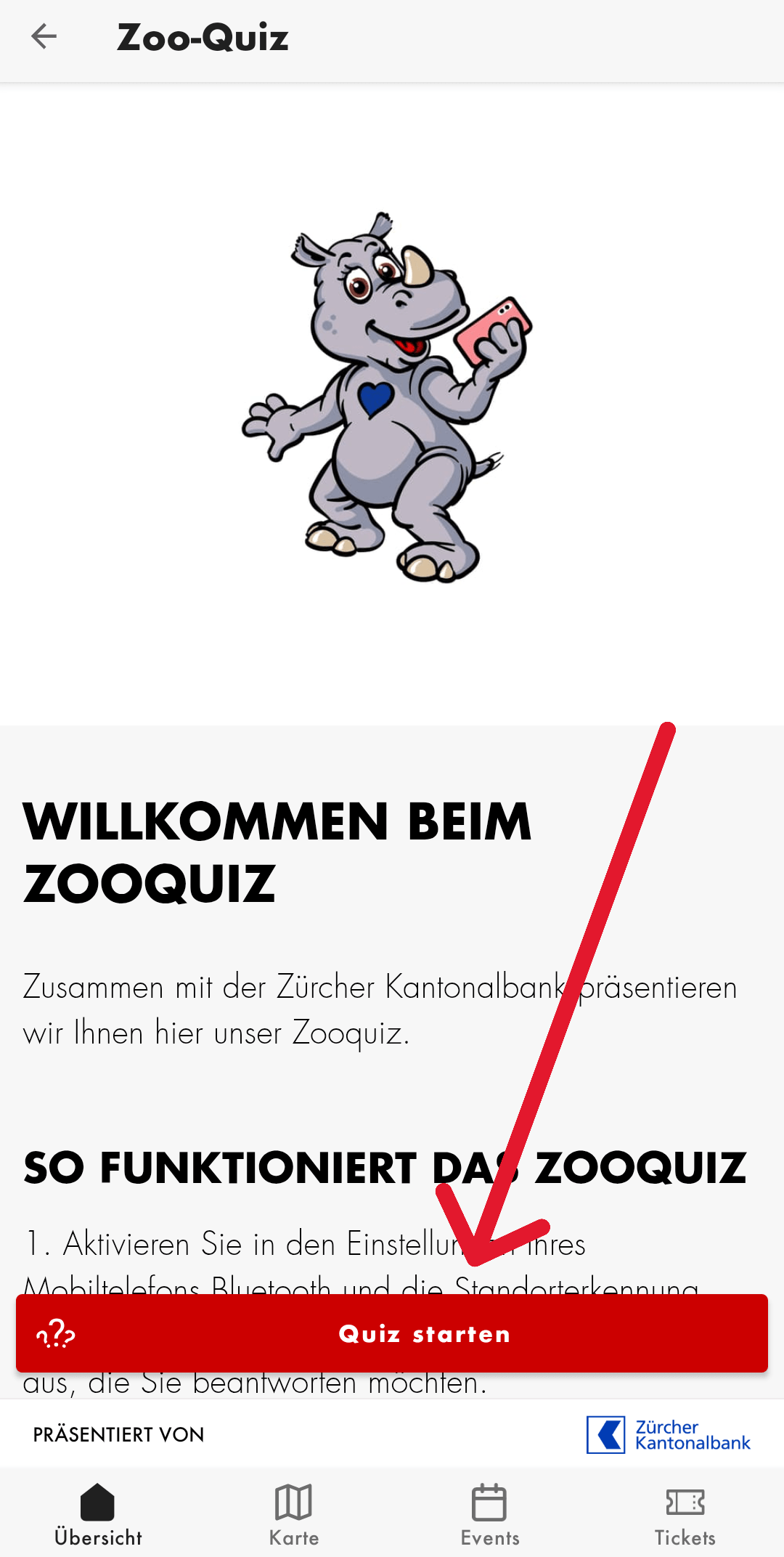 Neue Quizrunde in der Zoo-App | Zoo Zürich